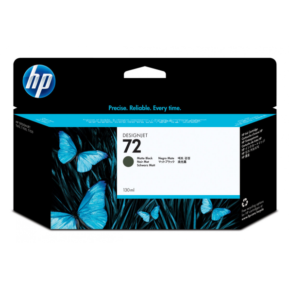 HP 惠普 72B 消光黑黑色墨水匣 130ml (3WX08A) | 上伊美辦公用品網