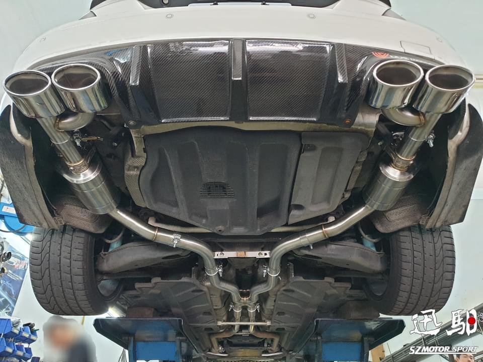 W204 (C300/C350) EXHAUST | VVS - Exhaust 汽車排氣管改裝